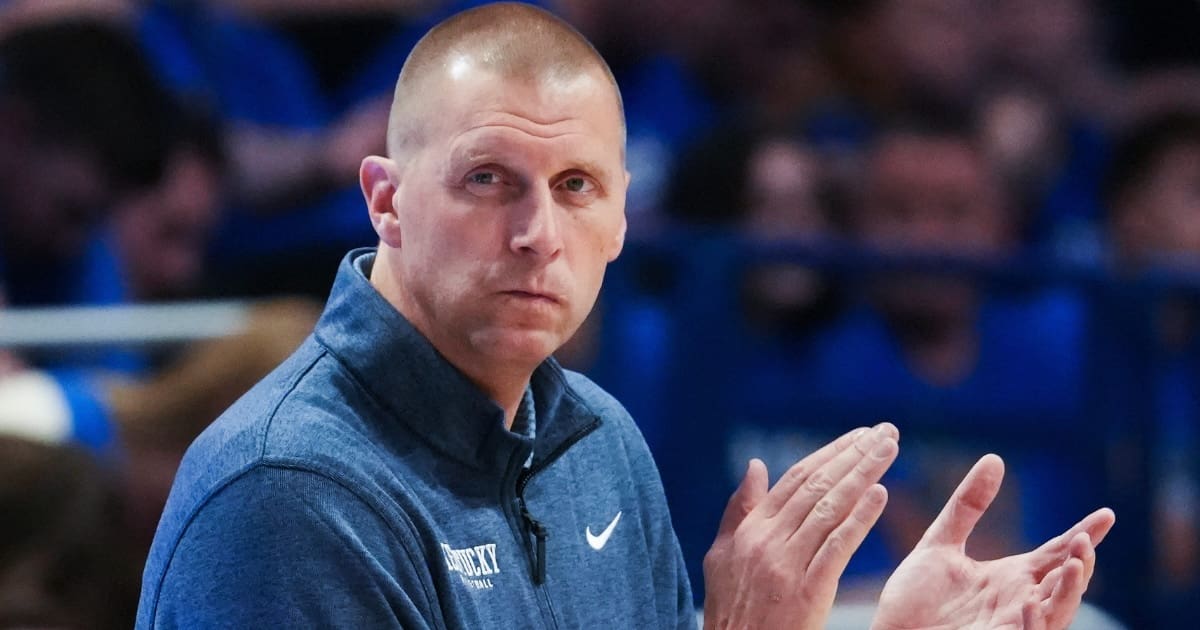 Mark Pope addresses Big Blue Nation after win over No. 6 Duke - All ...